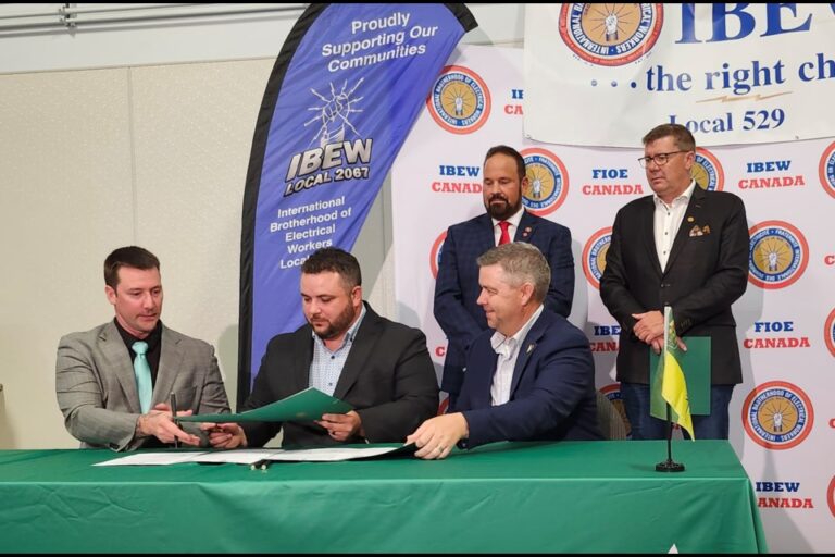 Saskatchewan Latest Province to Partner with IBEW - Canadian Electrical ...